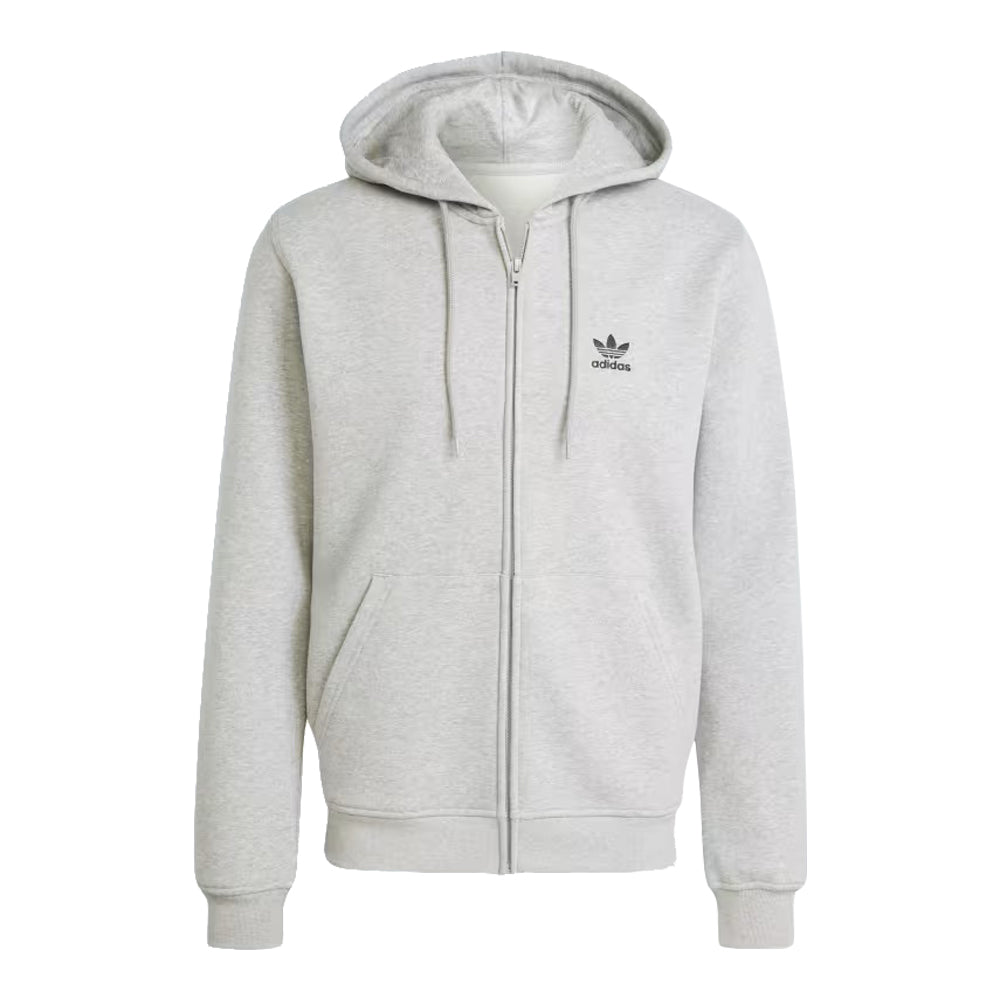 adidas Men's Trefoil Essentials Full-Zip Hoodie – City Jeans